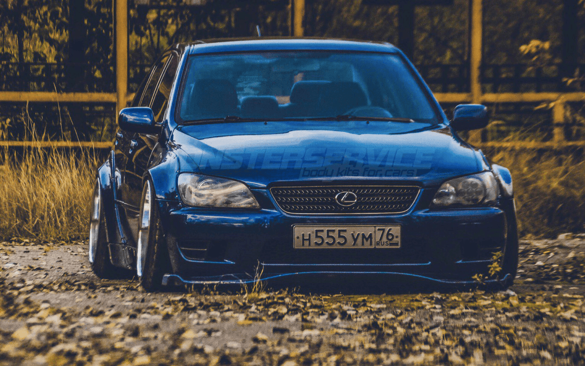 Frontlippe Lexus IS / Toyota Altezza - passend zu unserem Widebody ...